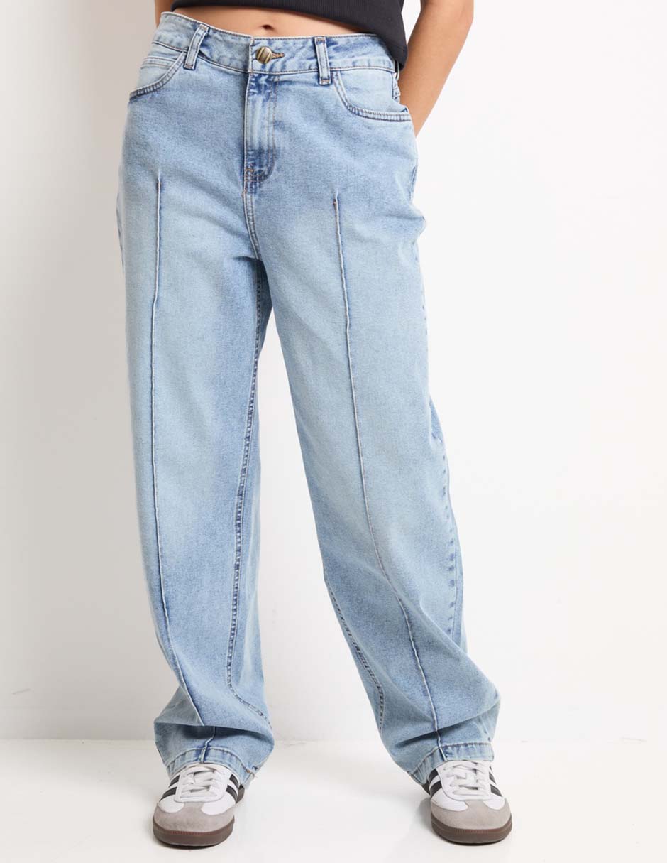 Jeans relaxed amplio Non Stop para mujer